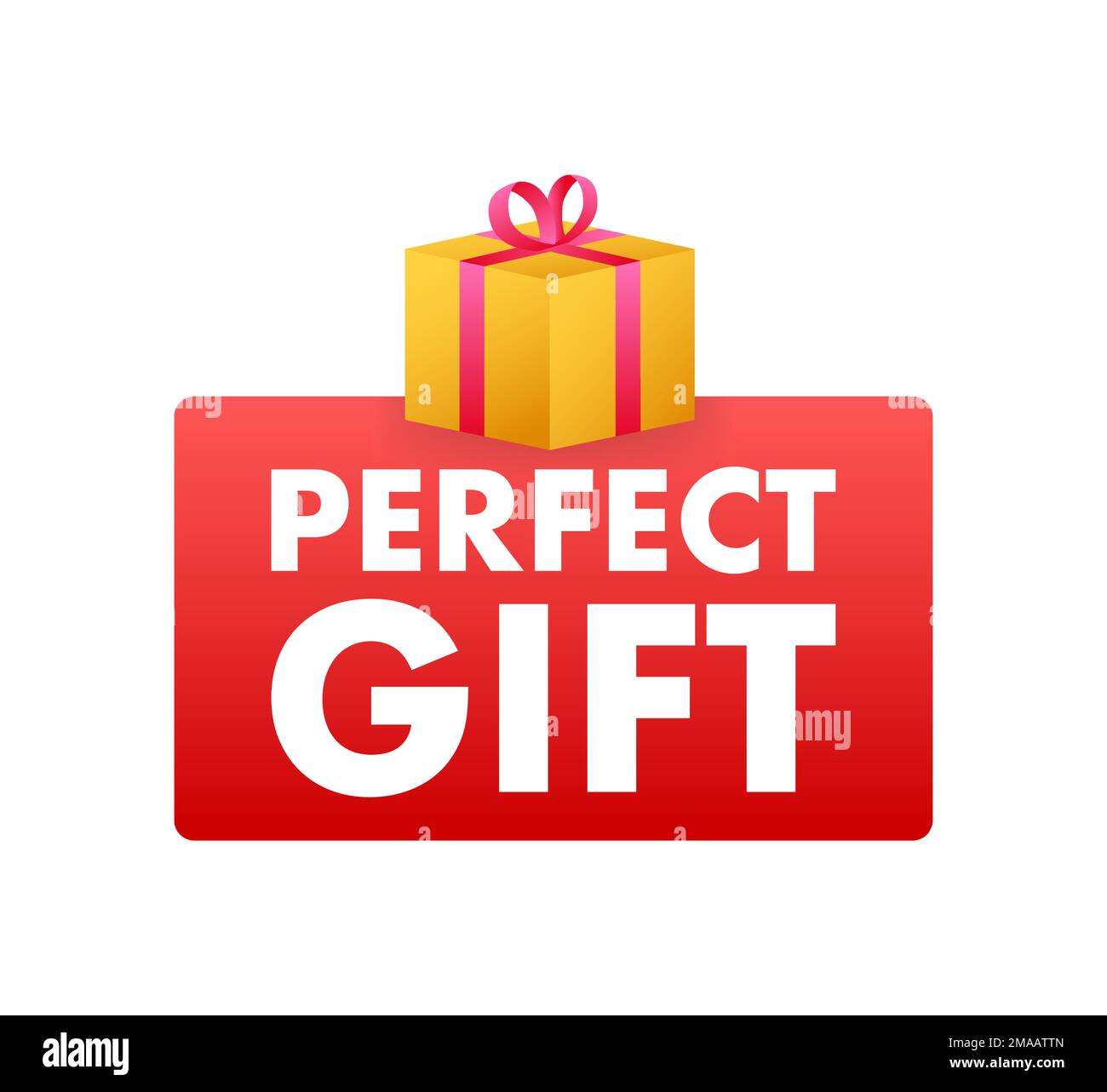 The perfect gift label. Price tag. Vector stock illustration Stock ...