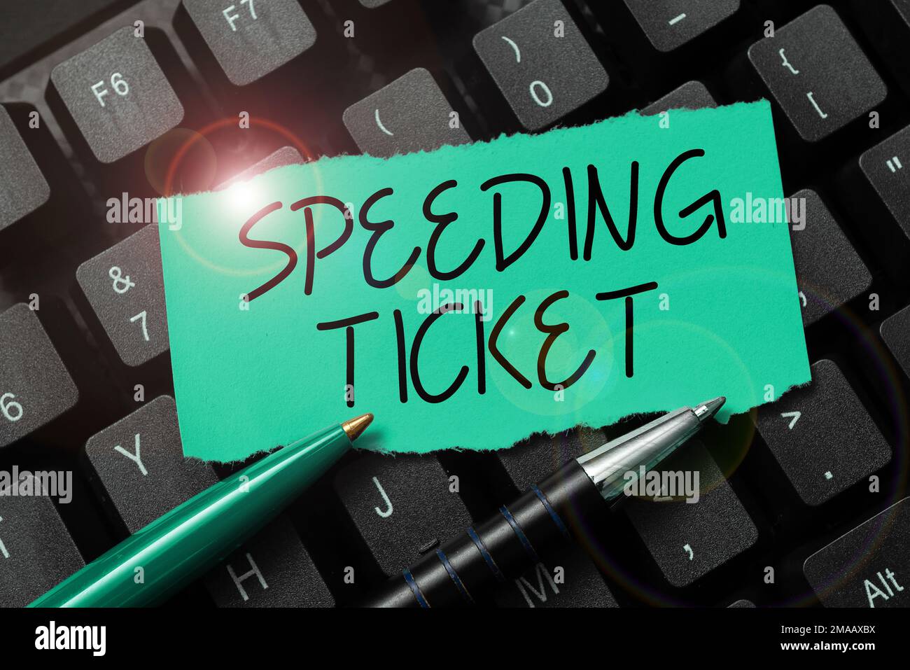 Writing displaying text Speeding Ticket. Conceptual photo psychological ...