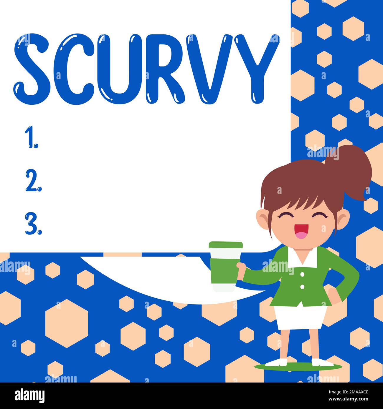 Conceptual display Scurvy. Business overview disease caused by a lack ...