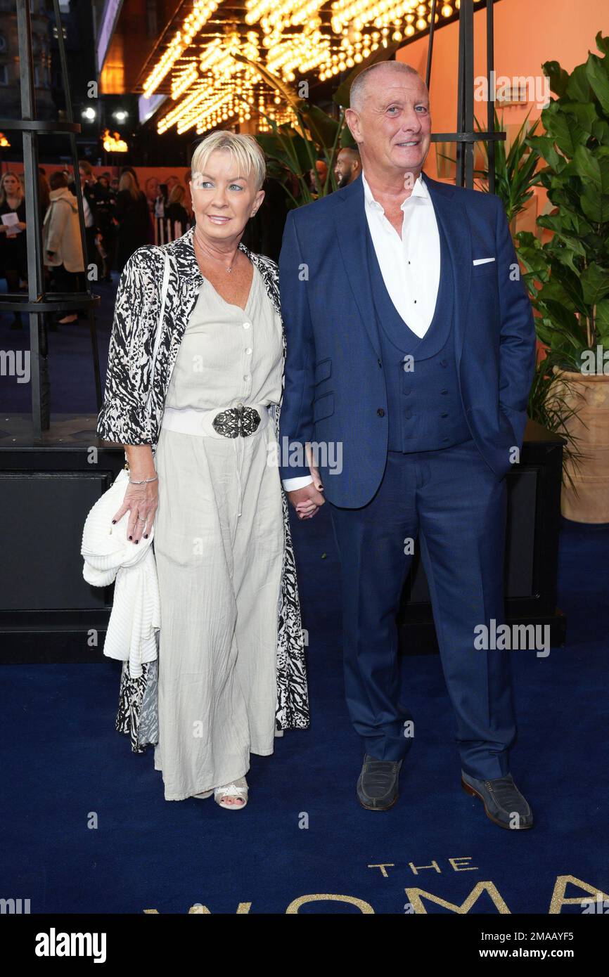Peter McAleese, right, poses for photographers upon arrival for the UK ...