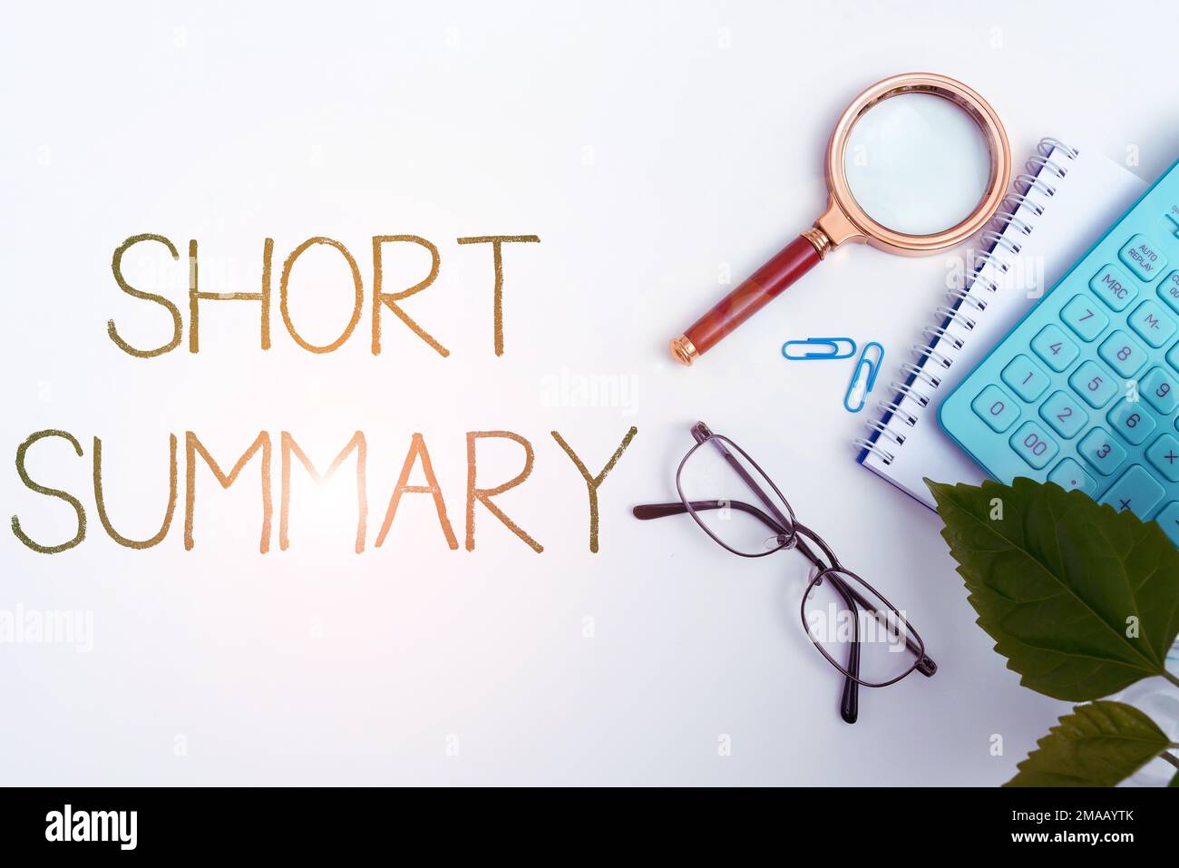 Handwriting text Short Summary. Word for Brief statement of main points ... Handwriting text Short Summary. Word for Brief statement of main points ...