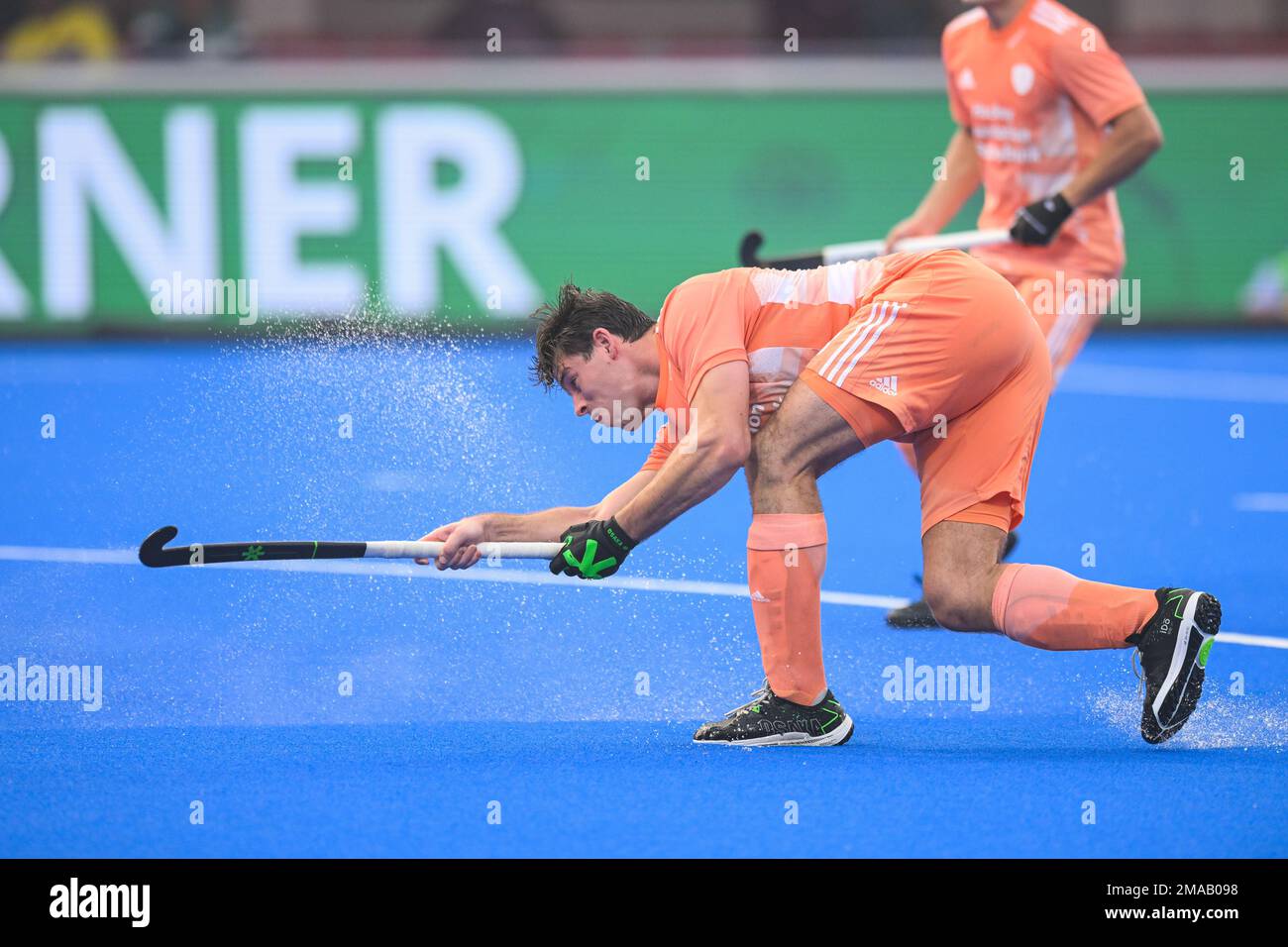 BHUBANESWAR, INDIA - JANUARY 19: Tjep Hoedemakers of the Netherlands ...