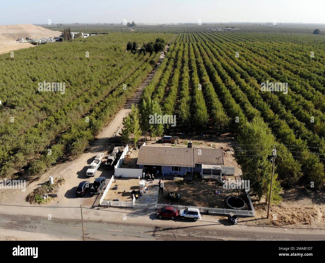 Elaine Moore's family home sits in Madera County, Calif., where many ...