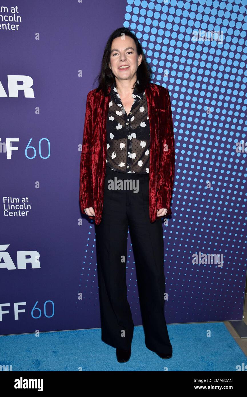 Monika Willi attends the premiere of "Tár" at Alice Tully Hall during ...