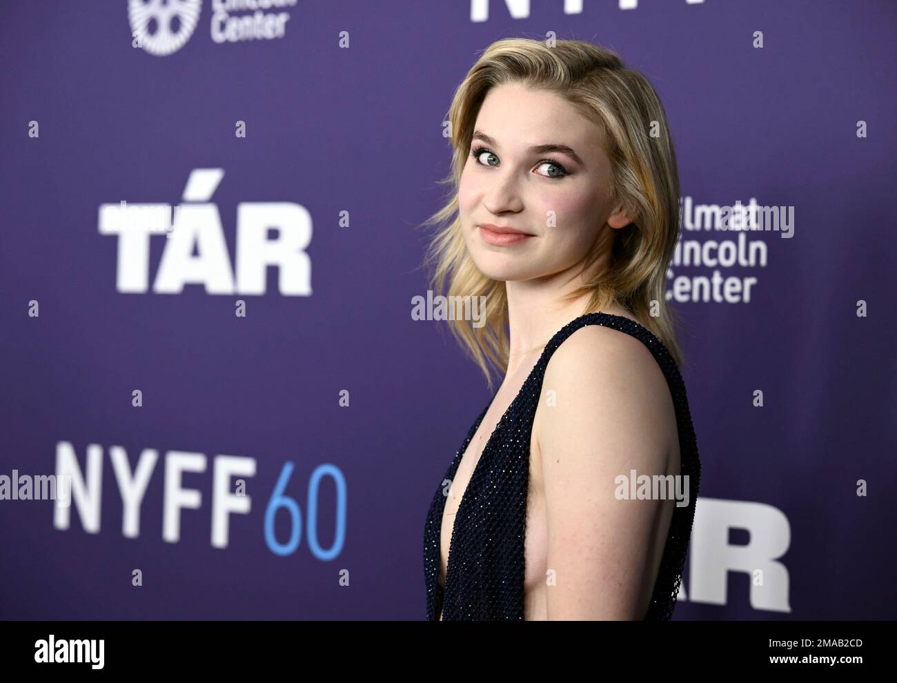 Sophie Kauer attends the premiere of "Tár" at Alice Tully Hall during ...