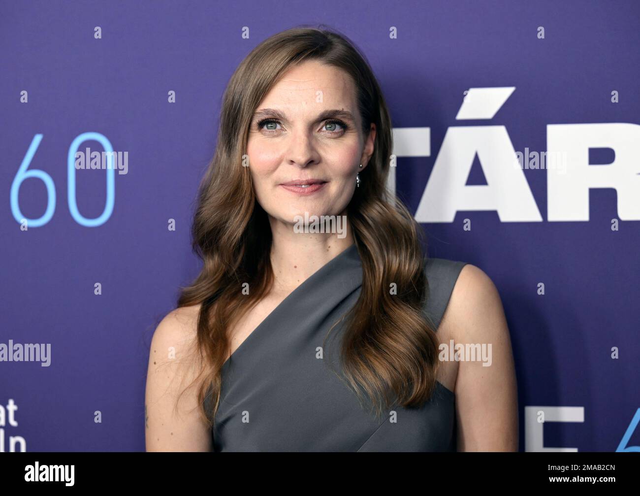 Composer Hildur Guðnadóttir attends the premiere of "Tár" at Alice ...