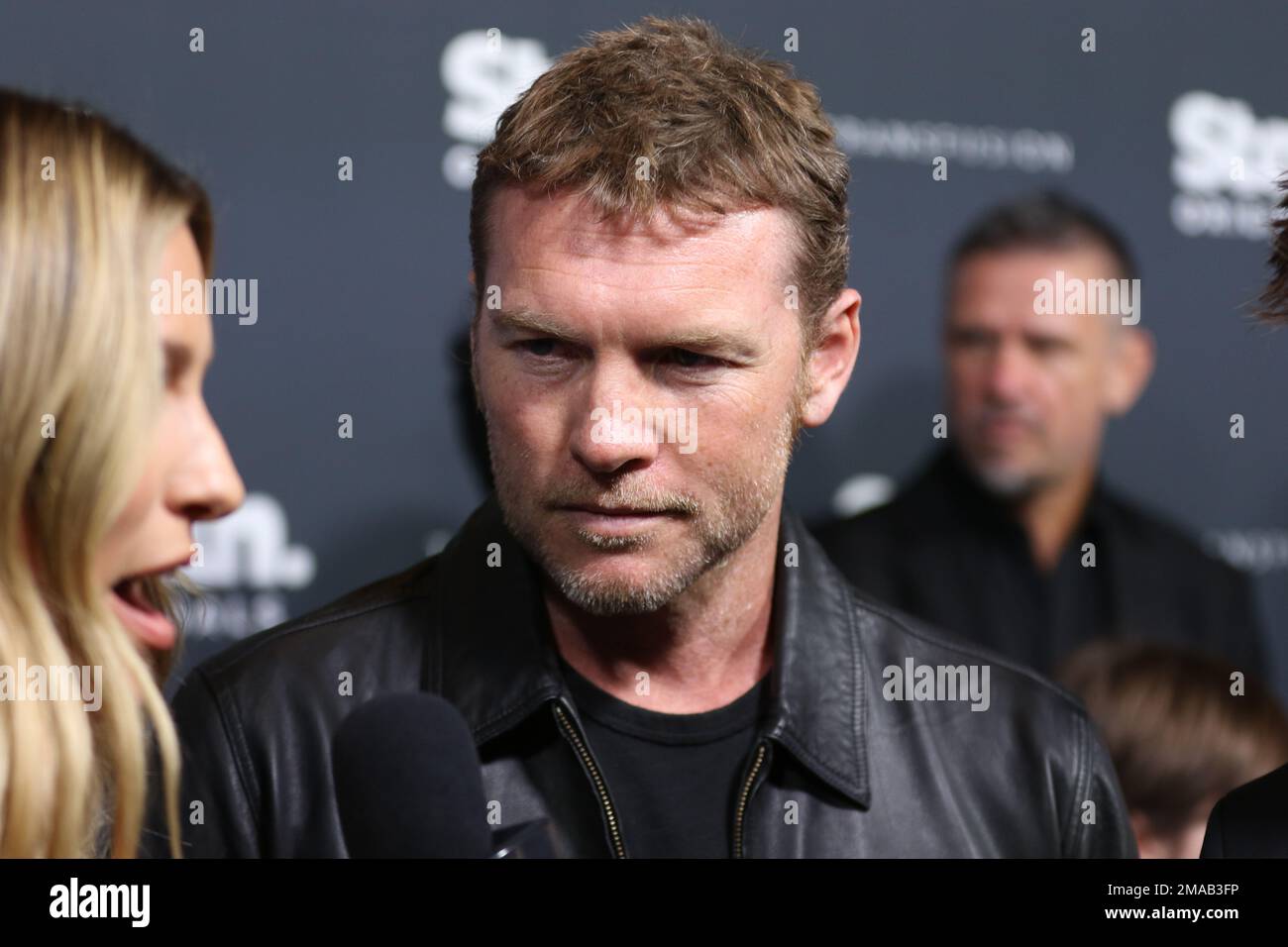 Sydney, Australia. 19th January 2023. Renee Bargh interviews Sam ...