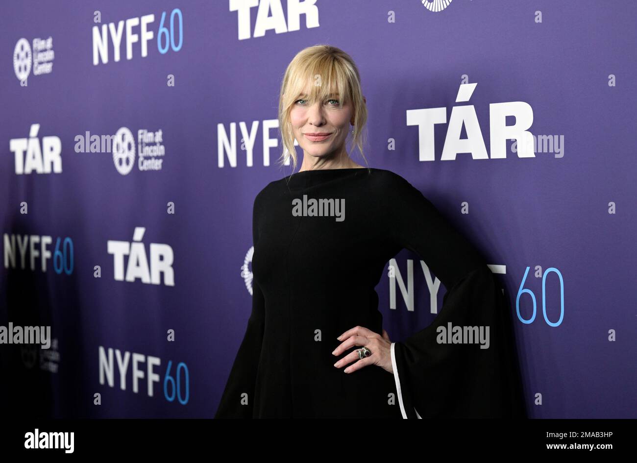 Cate Blanchett attends the premiere of "Tár" at Alice Tully Hall during ...