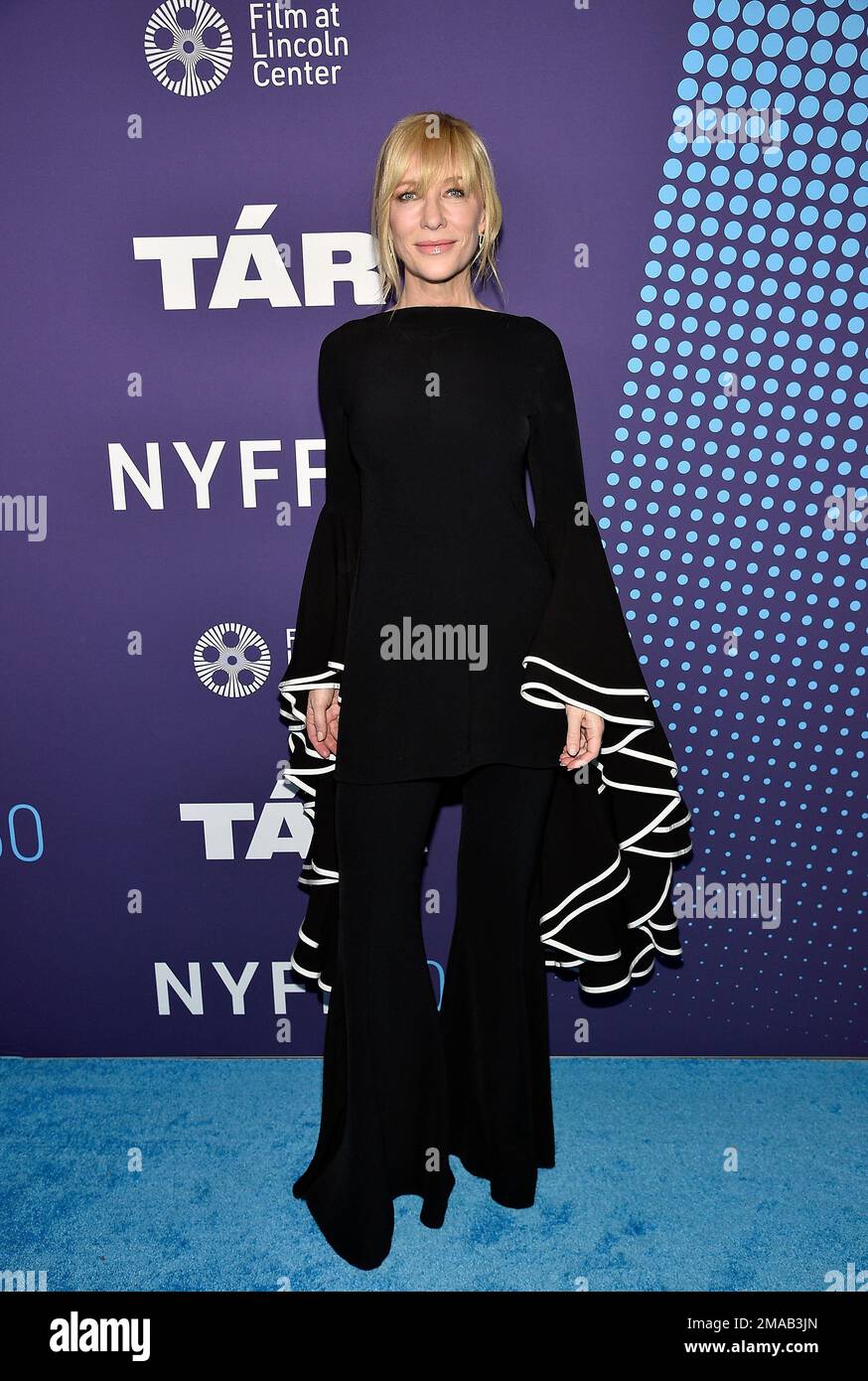 Cate Blanchett attends the premiere of "Tár" at Alice Tully Hall during ...