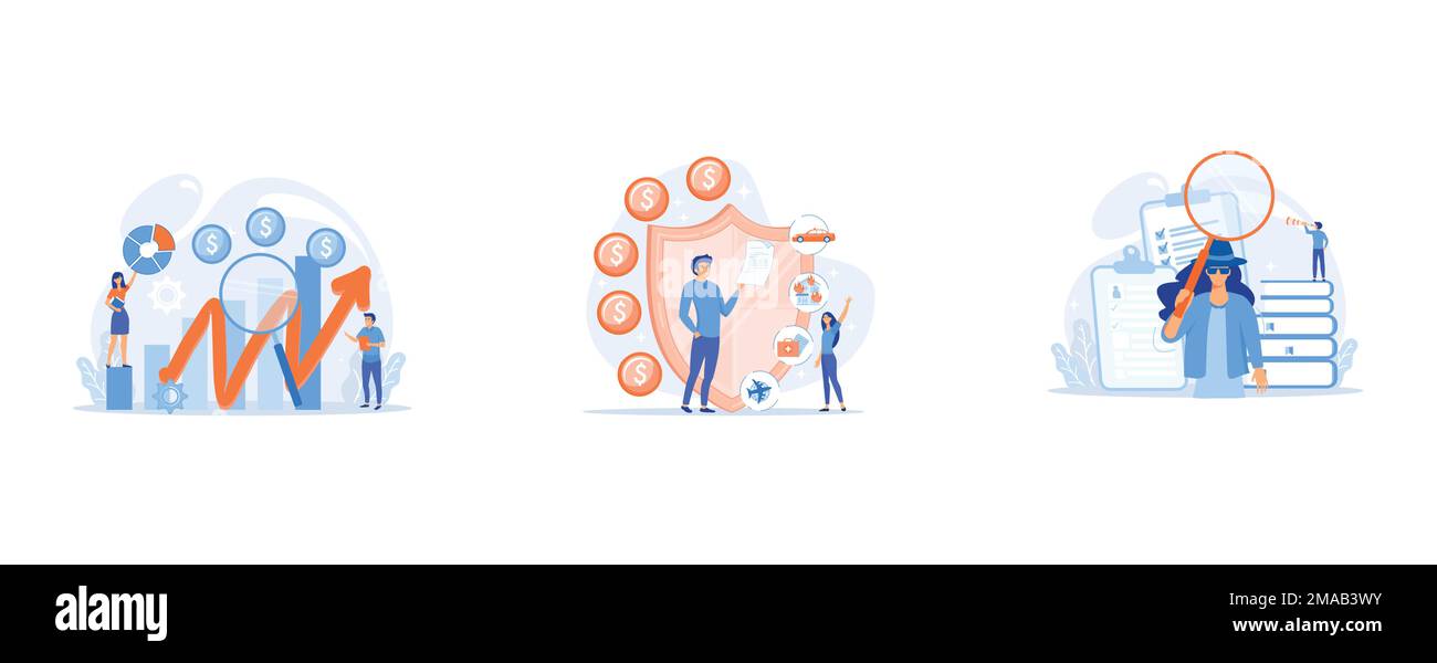 Insurance brokerage Stock Vector Images - Alamy