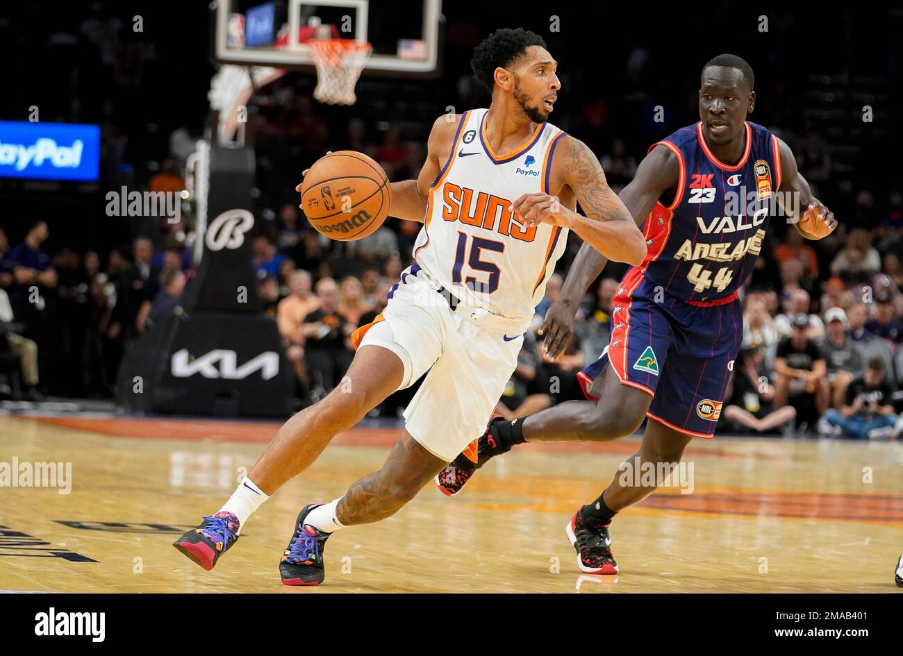 Phoenix Suns' Cameron Payne (15) during the second half of an NBA ...