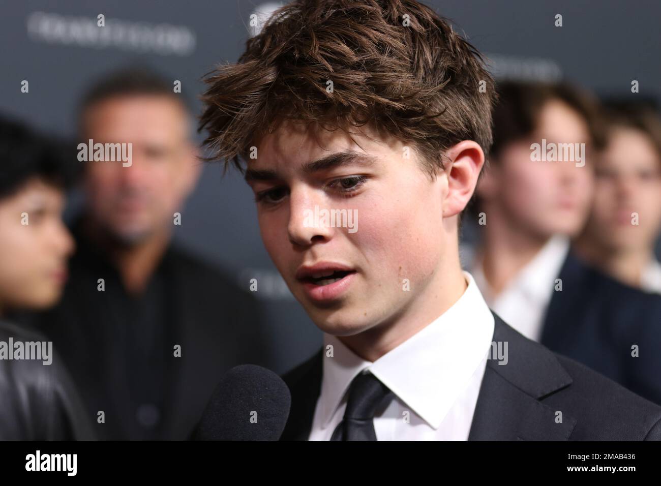Sydney, Australia. 19th January 2023. Renee Bargh interviews Edward ...