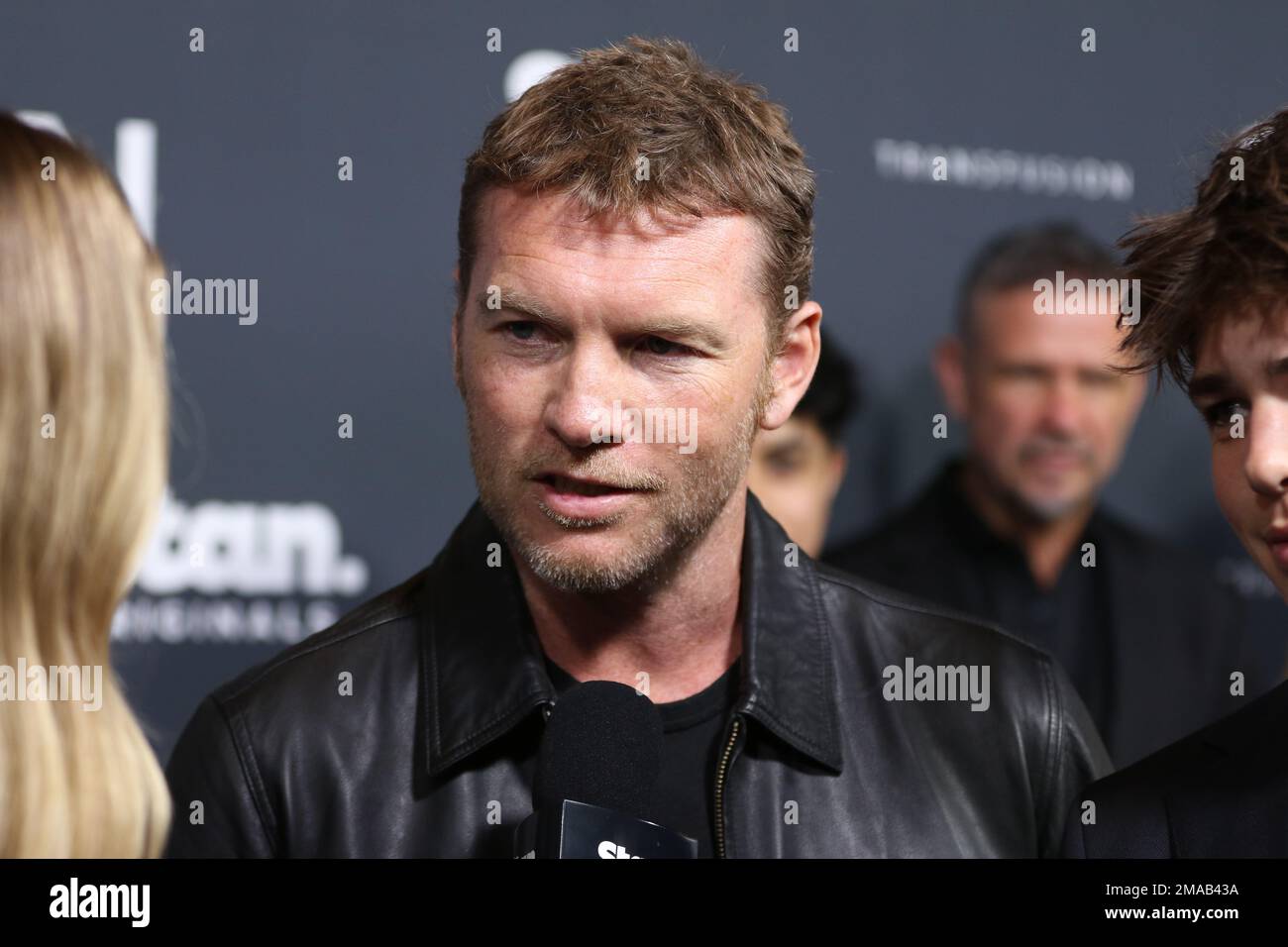 Sydney, Australia. 19th January 2023. Renee Bargh interviews Sam ...