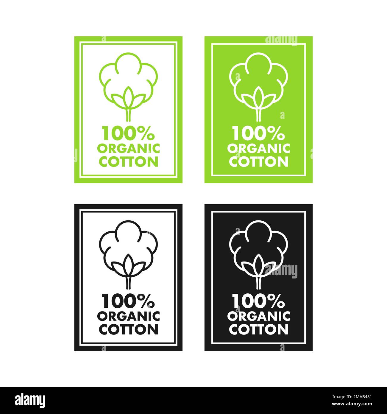 100 natural certificate vector logo cotton hi-res stock photography and ...