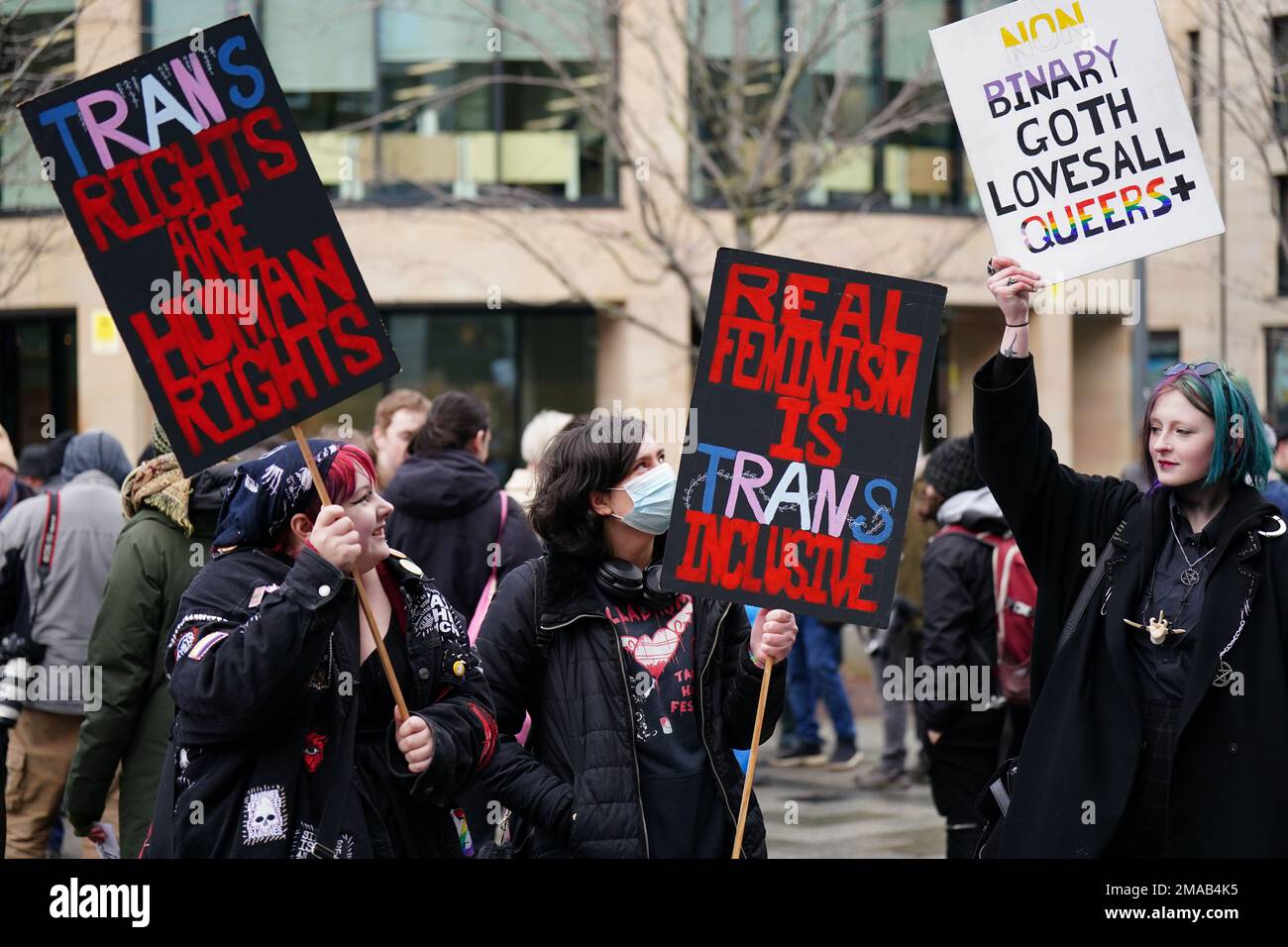Trans rights scotland hi-res stock photography and images - Alamy