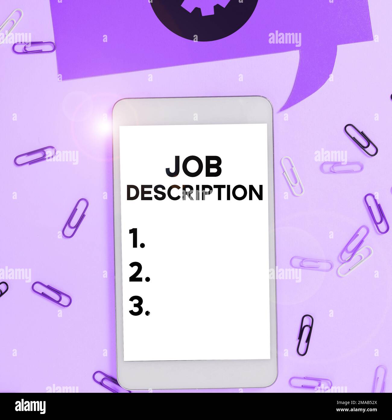 Sign displaying Job Description. Internet Concept A document that ... Sign displaying Job Description. Internet Concept A document that ...