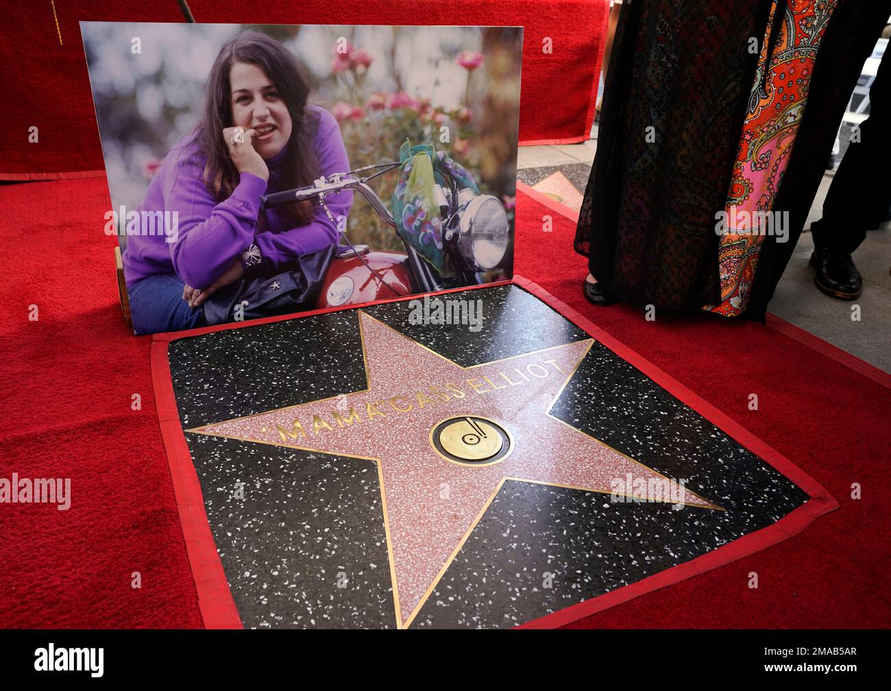 A portrait of the late singer "Mama" Cass Elliot by photographer Henry ...