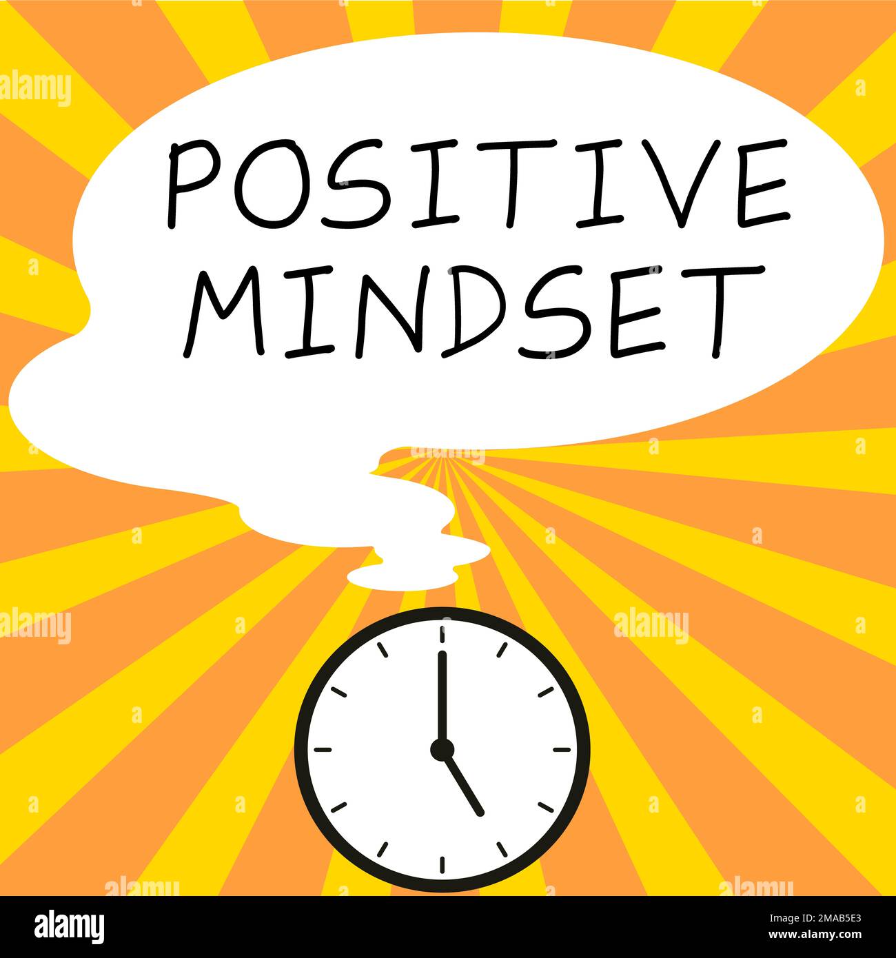 Writing displaying text Positive Mindset. Business showcase mental and ...