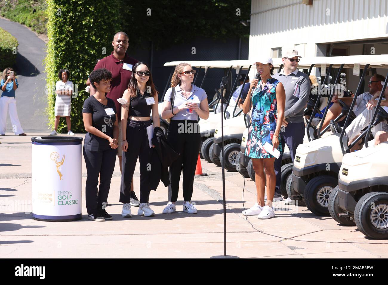 Andia Winslow attends the 2022 Emmys Golf Classic presented by the ...