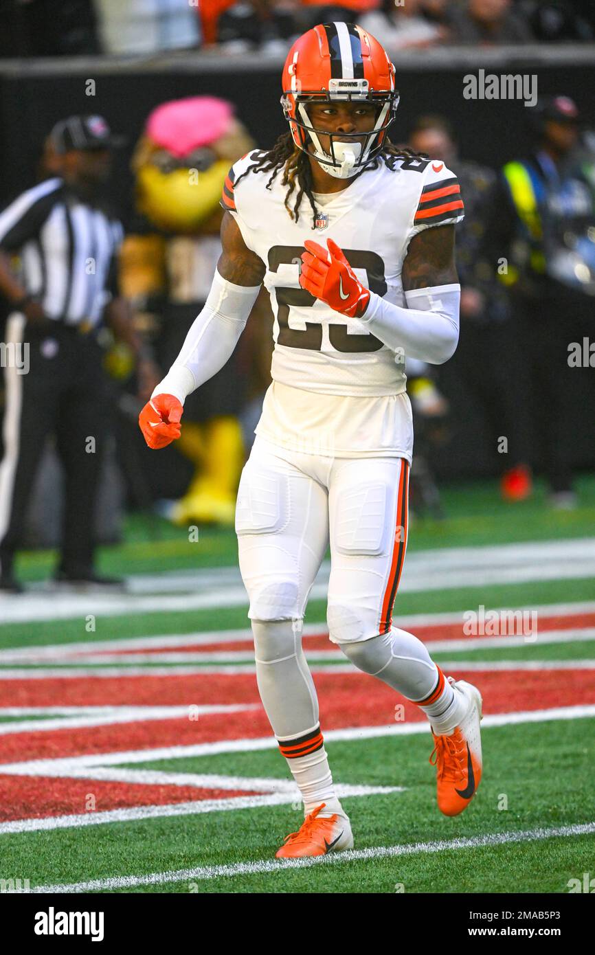 Cleveland Browns cornerback Martin Emerson Jr. (23) is shown during an ...