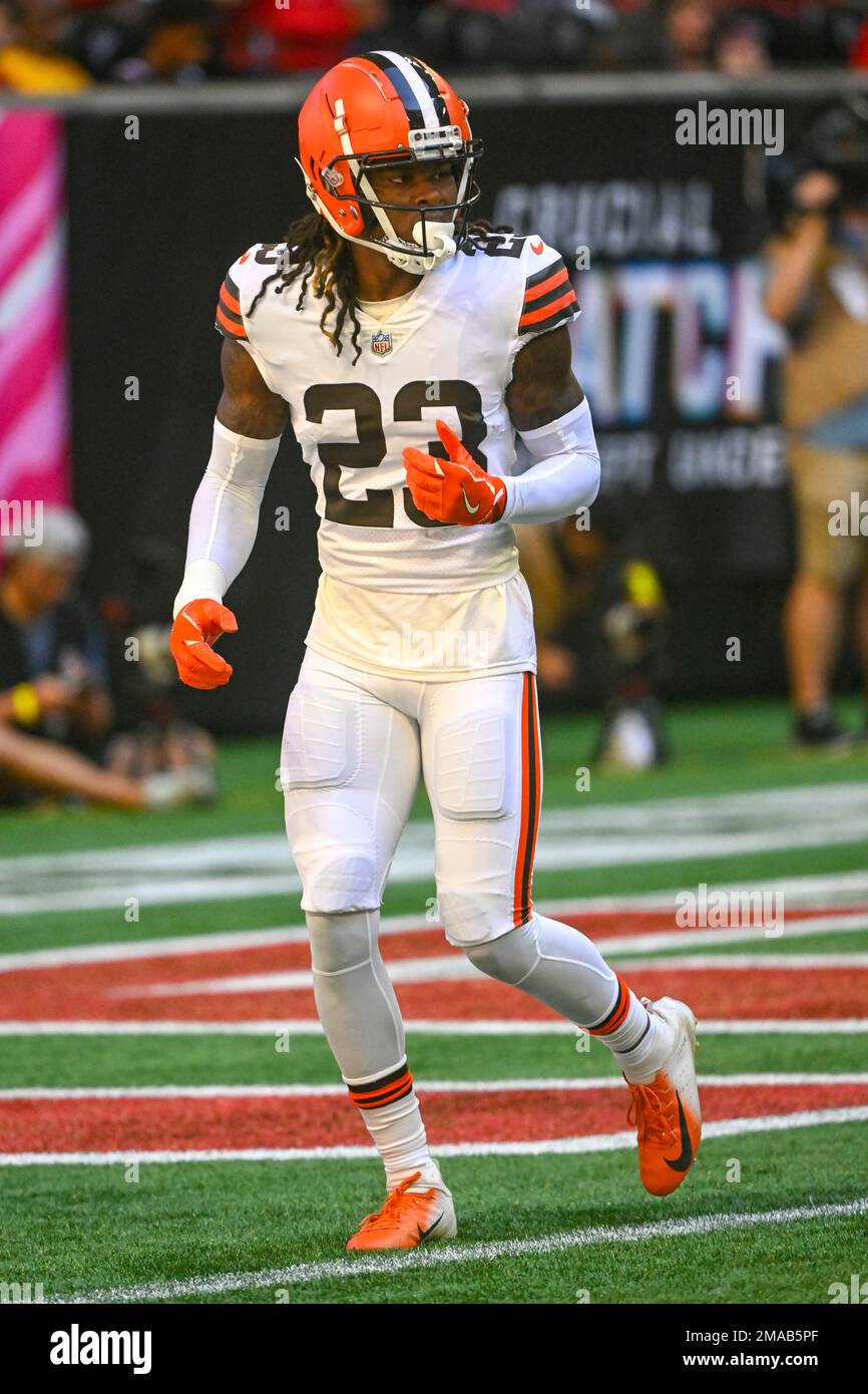 Cleveland Browns cornerback Martin Emerson Jr. (23) is shown during an ...
