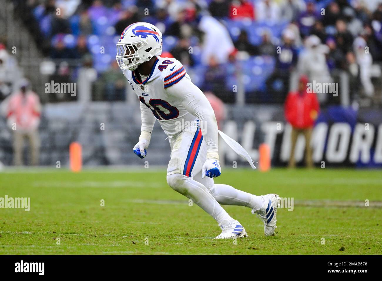 Buffalo Bills linebacker Von Miller (40) in action during the second ...