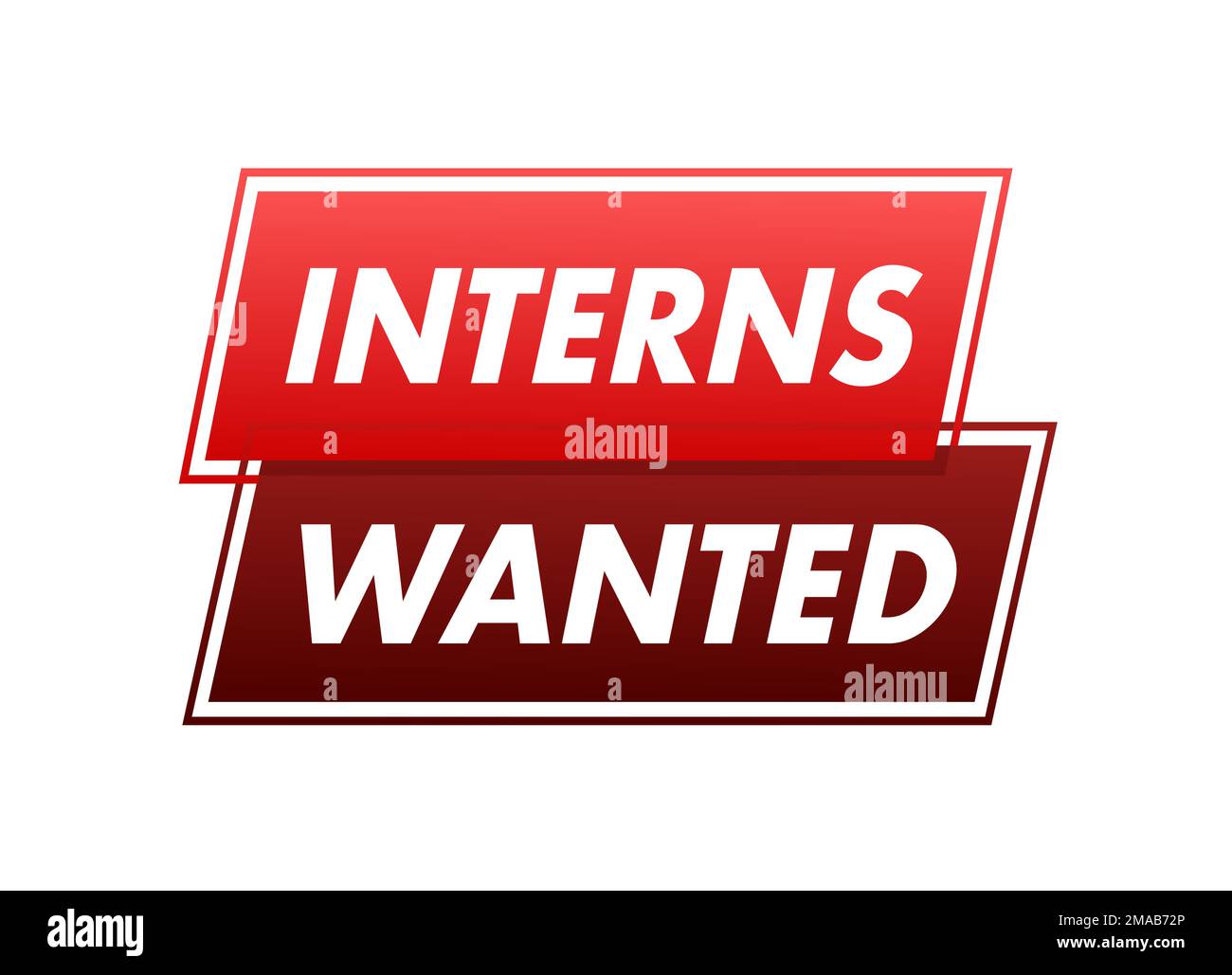 Hand Holding Megaphone with Interns wanted. Megaphone banner. Web ...