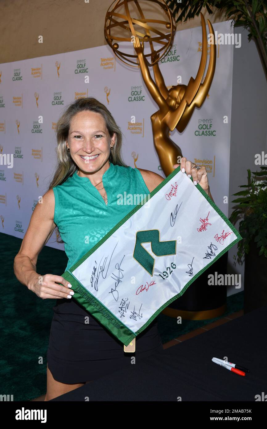 Deborah Bradley attends the 2022 Emmys Golf Classic presented by the ...