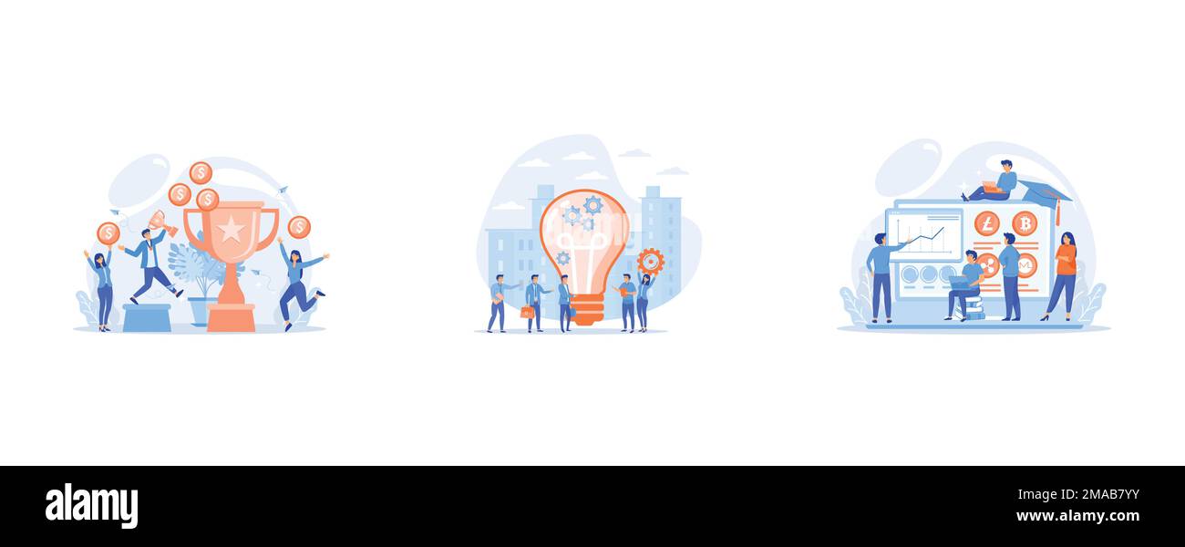 Cryptocurrency competition Stock Vector Images - Alamy