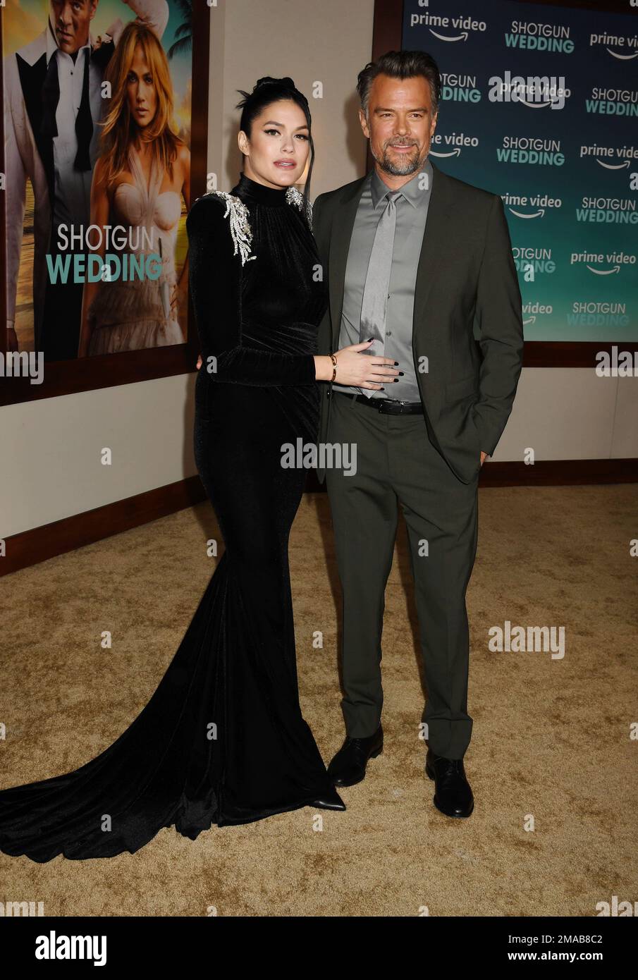 HOLLYWOOD, CA - JANUARY 18: (L-R) Audra Mari and Josh Duhamel attend ...