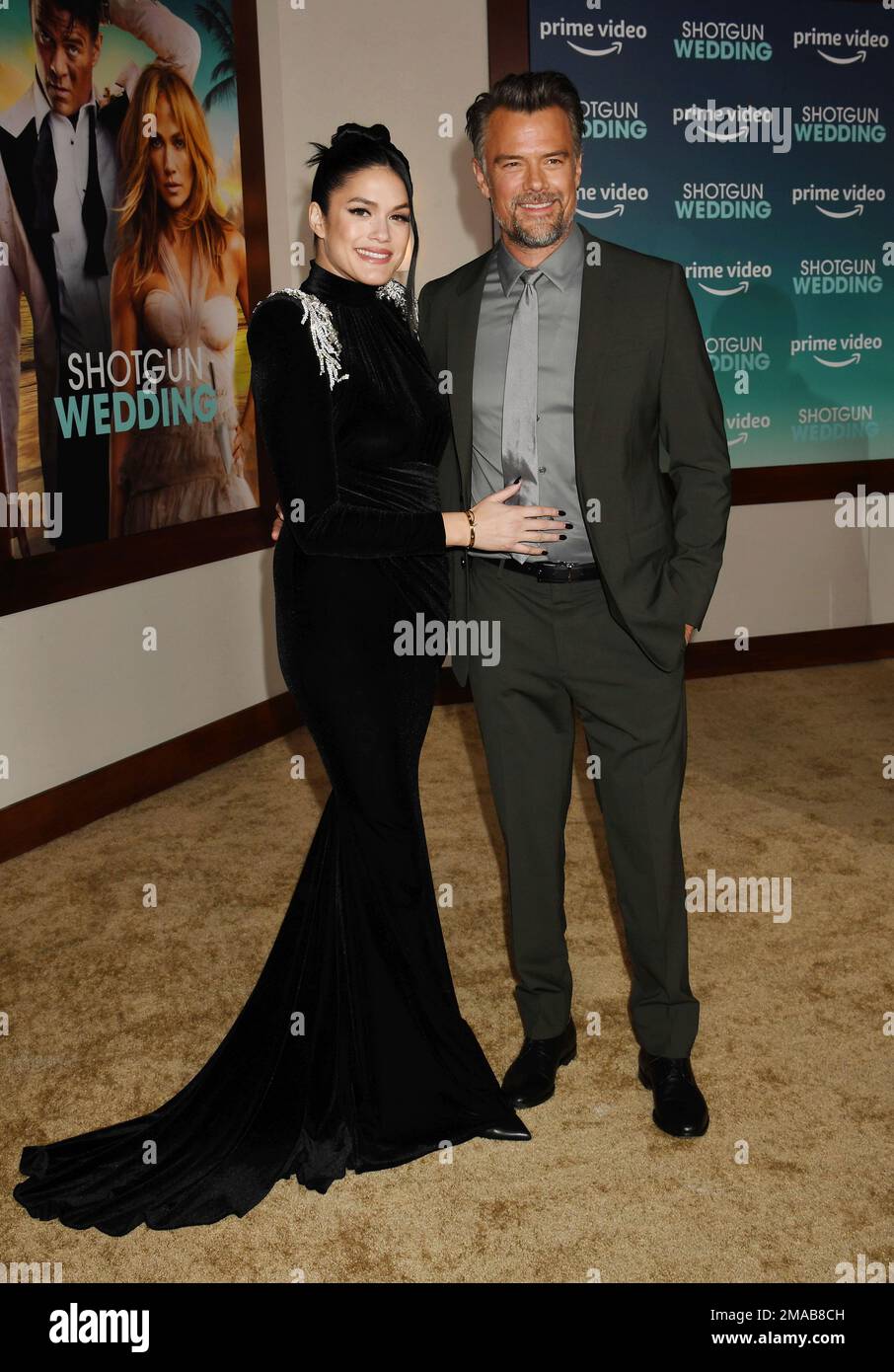 HOLLYWOOD, CA - JANUARY 18: (L-R) Audra Mari and Josh Duhamel attend ...