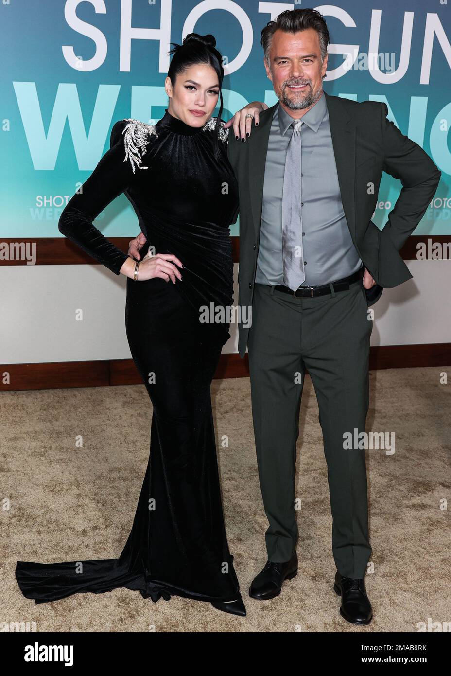 HOLLYWOOD, LOS ANGELES, CALIFORNIA, USA - JANUARY 18: Audra Mari and ...