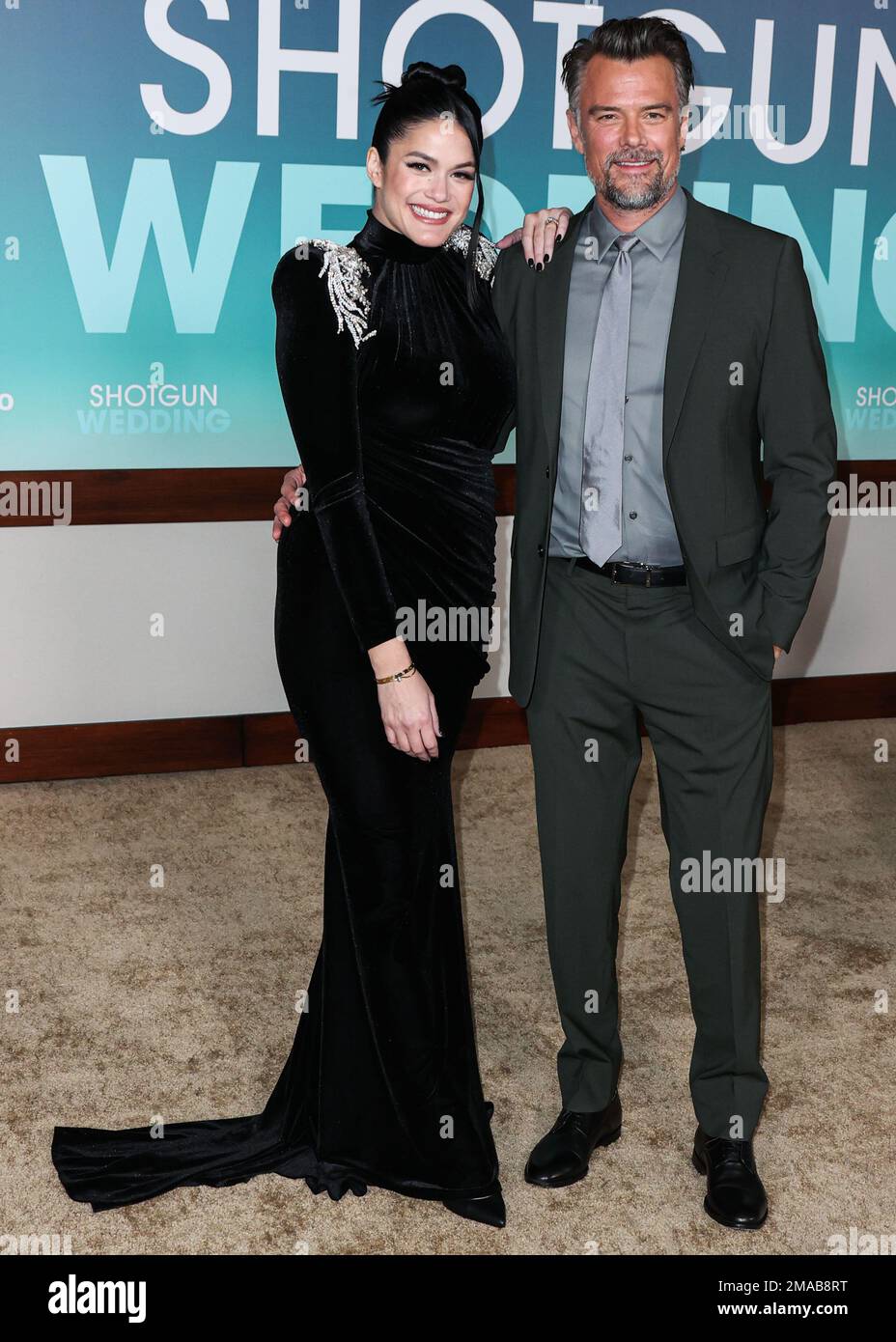 HOLLYWOOD, LOS ANGELES, CALIFORNIA, USA - JANUARY 18: Audra Mari and ...