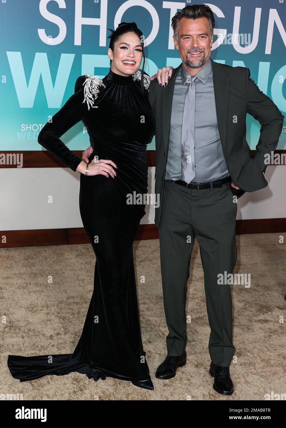 HOLLYWOOD, LOS ANGELES, CALIFORNIA, USA - JANUARY 18: Audra Mari and ...