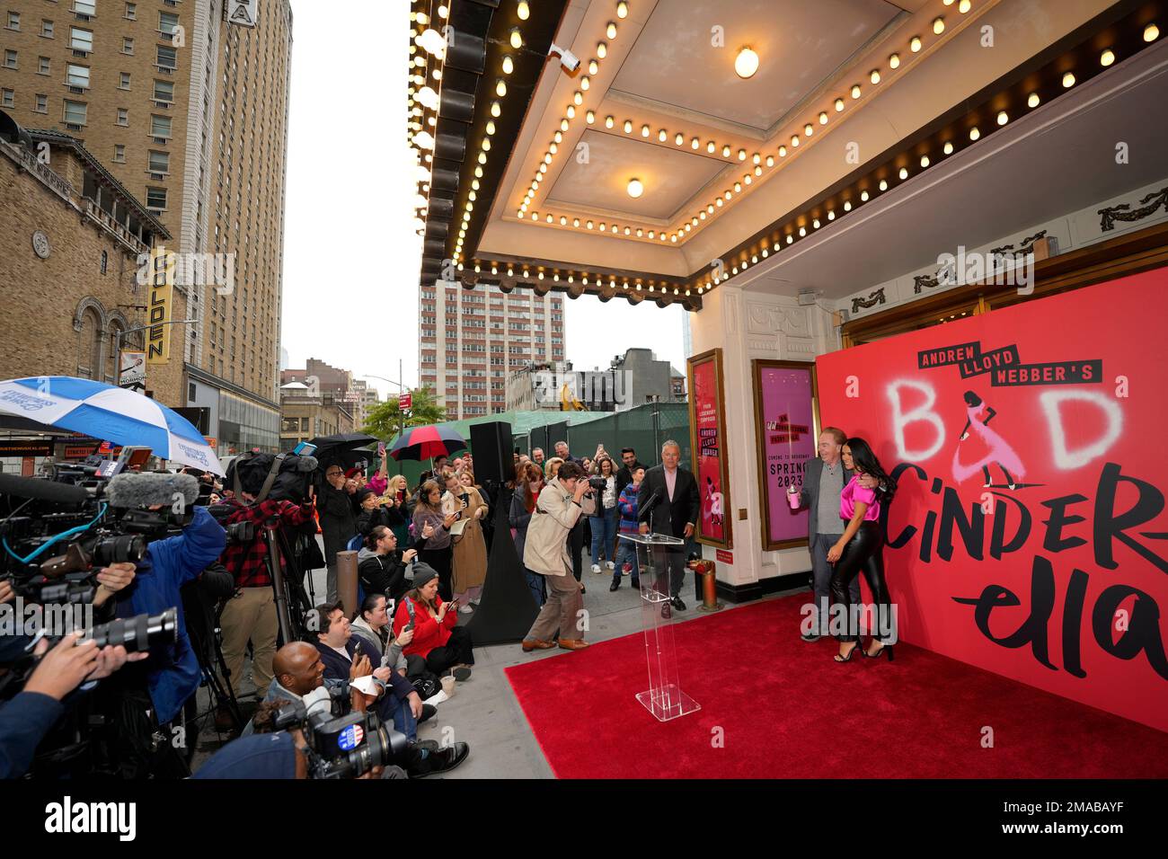 Composer Andrew Lloyd Webber and star Linedy Genao announce the ...