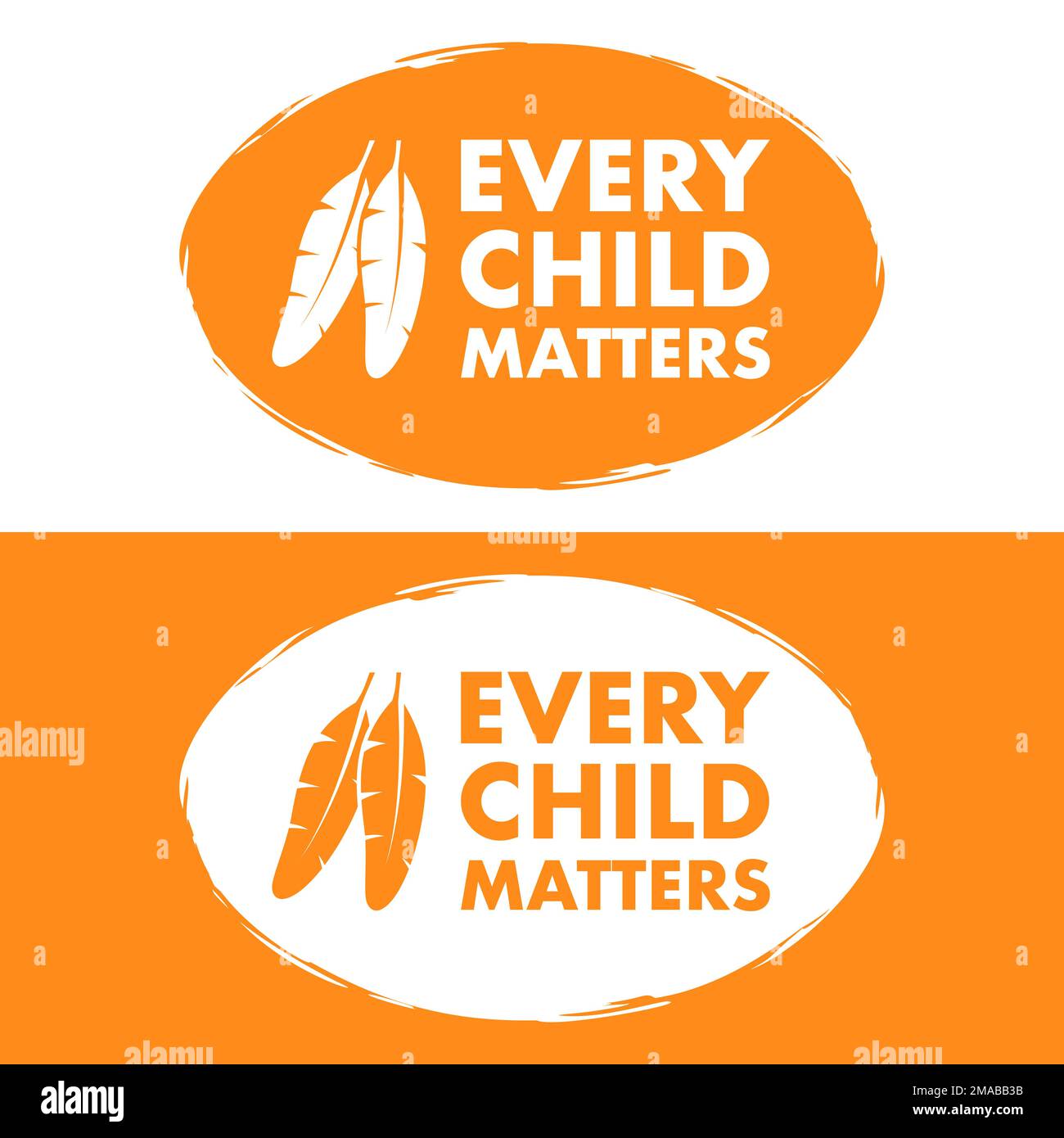 Every Child Matters. National Day of Truth and Reconciliation. Vector ...