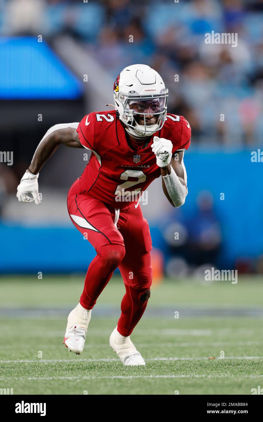 Arizona Cardinals wide receiver Marquise Brown runs a route during an ...