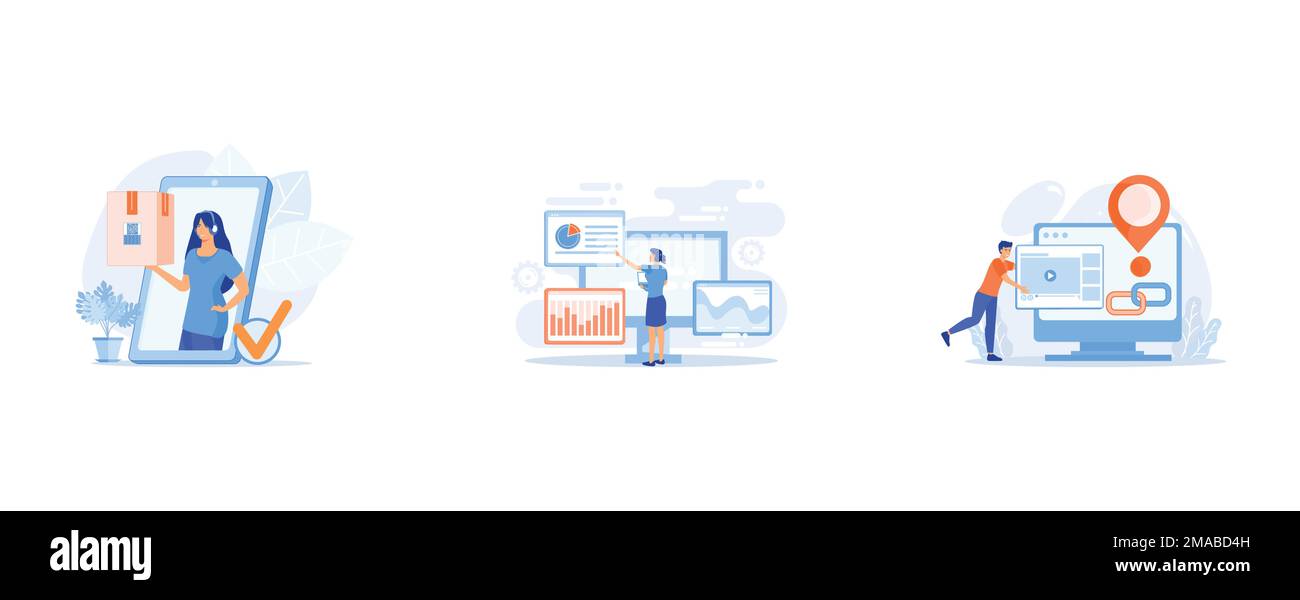 Customers orders Stock Vector Images - Alamy