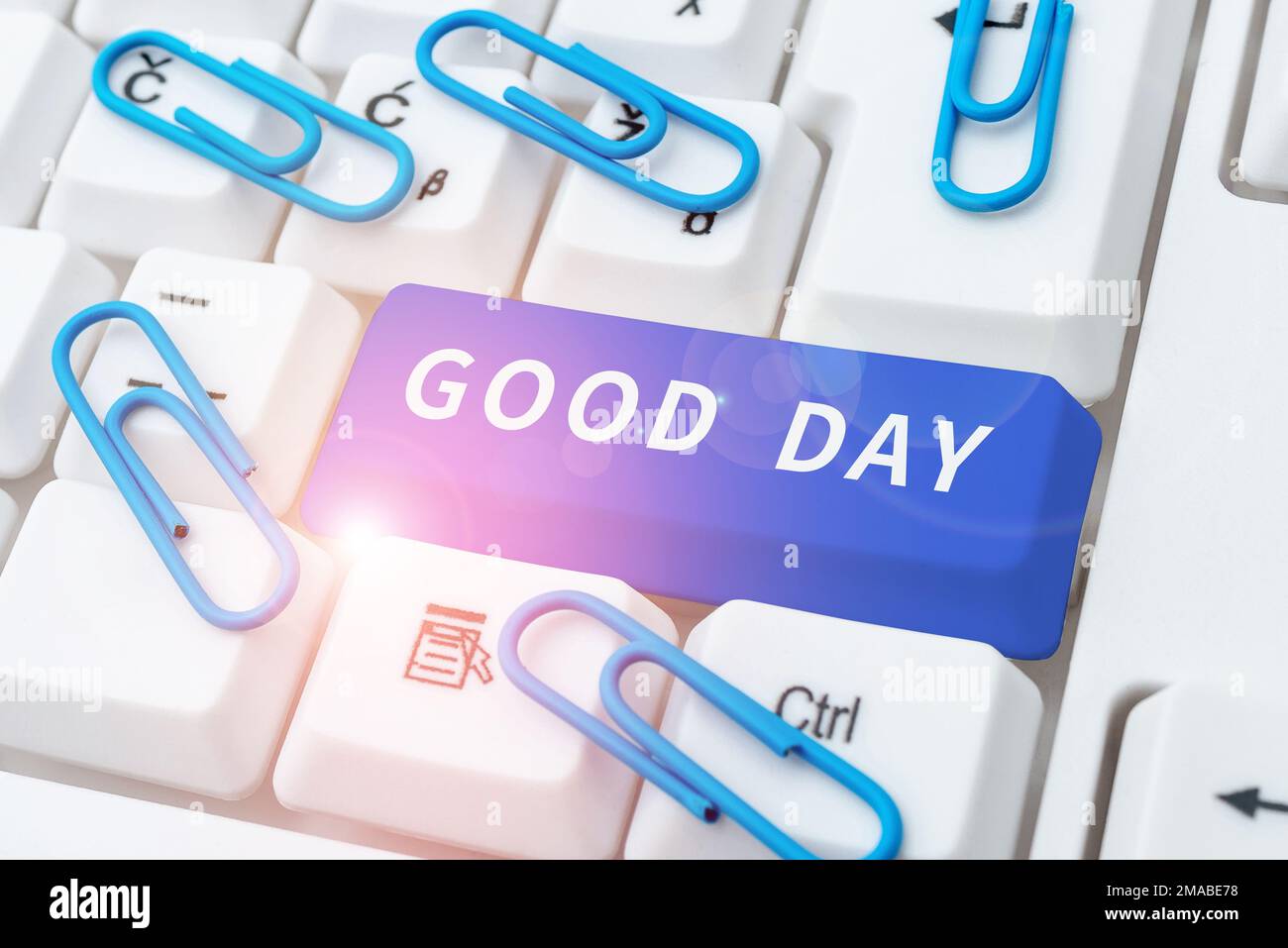 Conceptual display Good Day. Business approach Enjoying the moment with ...