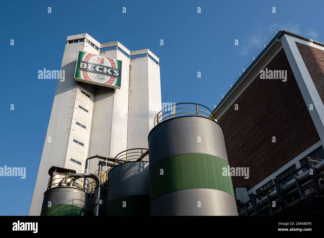 Becks logo hi-res stock photography and images - Alamy