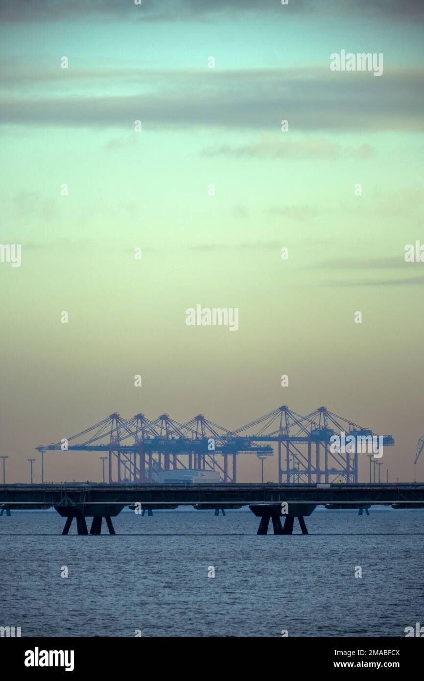 Eurogate container terminal wilhelmshaven hi-res stock photography and ...