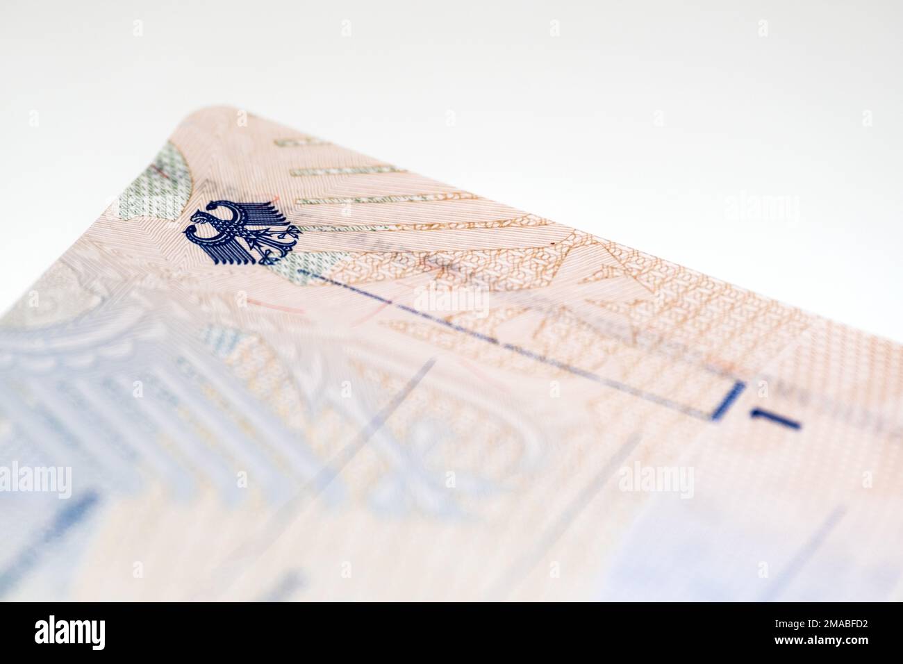 01.12.2022, Germany, Bremen, Bremen - German biometric passport ...