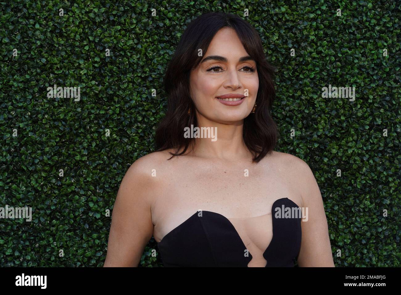 Ana de la Reguera arrives at the Imagen Awards on Sunday, Oct. 2, 2022, at LA Plaza de Cultura y ...