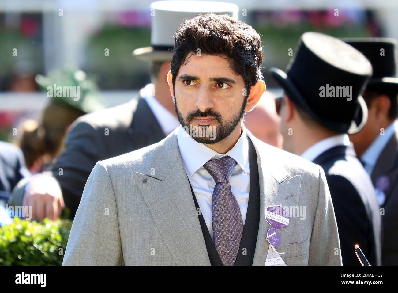 14.06.2022, Great Britain, Windsor, Ascot - Sheikh Hamdan bin Mohammed al Maktoum, Hereditary ...