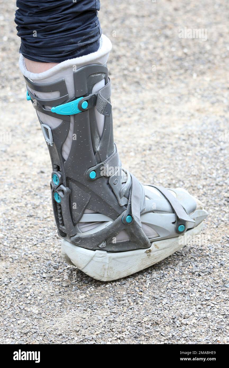 Lower leg foot orthosis hi-res stock photography and images - Alamy