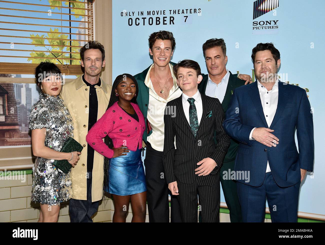 Constance Wu, left, Scoot McNairy, Lyric Hurd, Shawn Mendes, Winslow ...