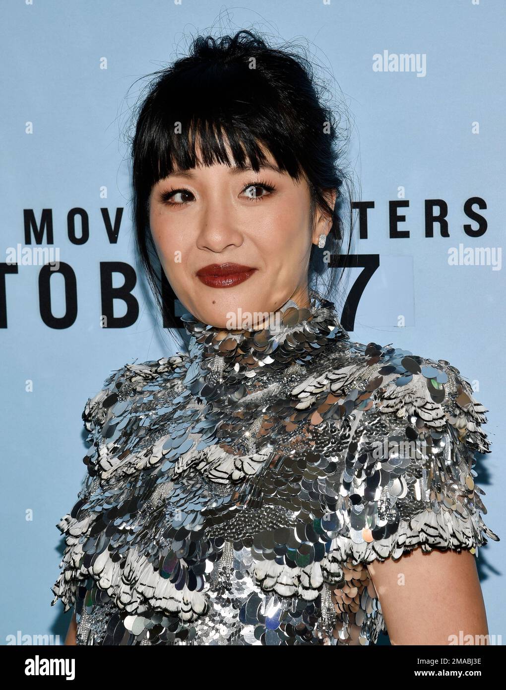 Constance Wu attends the premiere of "Lyle, Lyle, Crocodile" at AMC ...