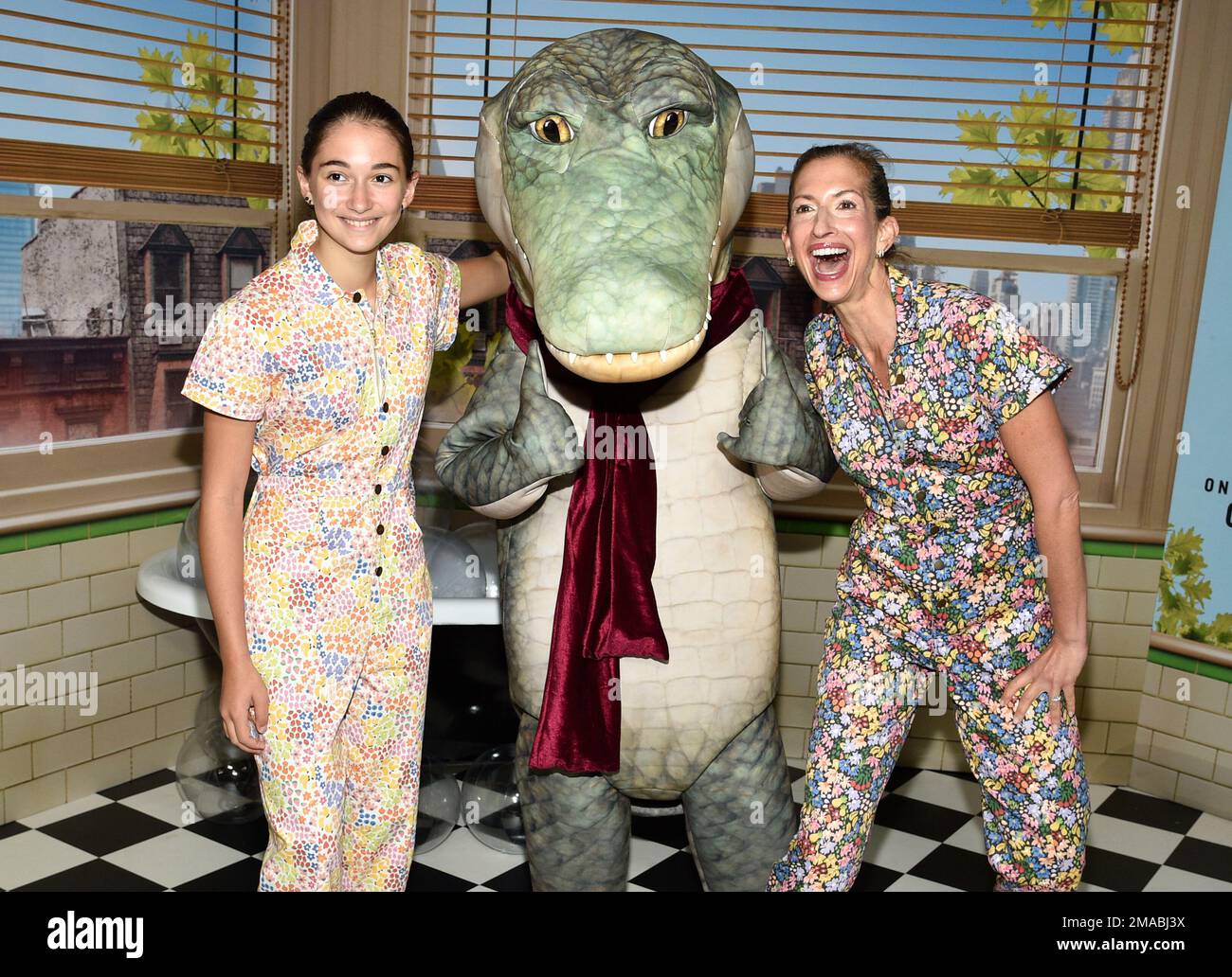 Alysia Reiner, right, and daughter Livia Basche attend the premiere of ...