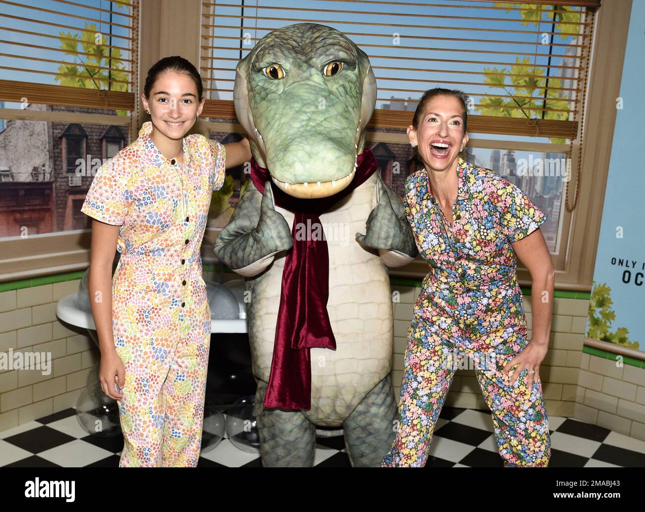 Alysia Reiner, right, and daughter Livia Basche attend the premiere of ...