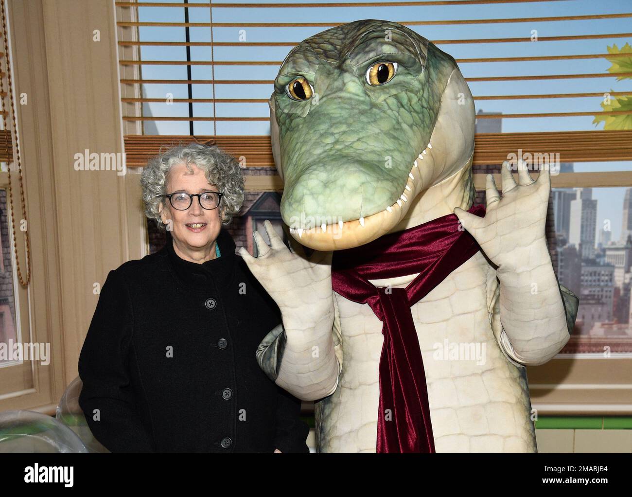 Paulis Waber, daughter of author Bernard Waber, attends the premiere of "Lyle, Lyle, Crocodile ...